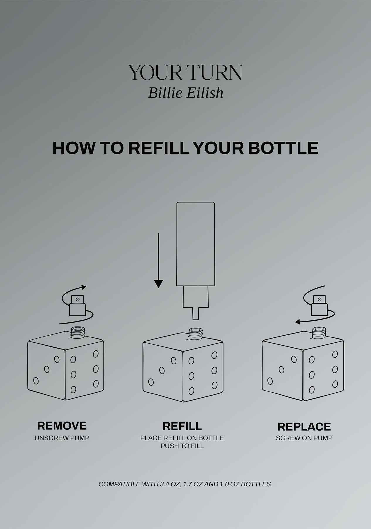 Your Turn Eau de Parfum 150ml Refill – PARFUM MUSE